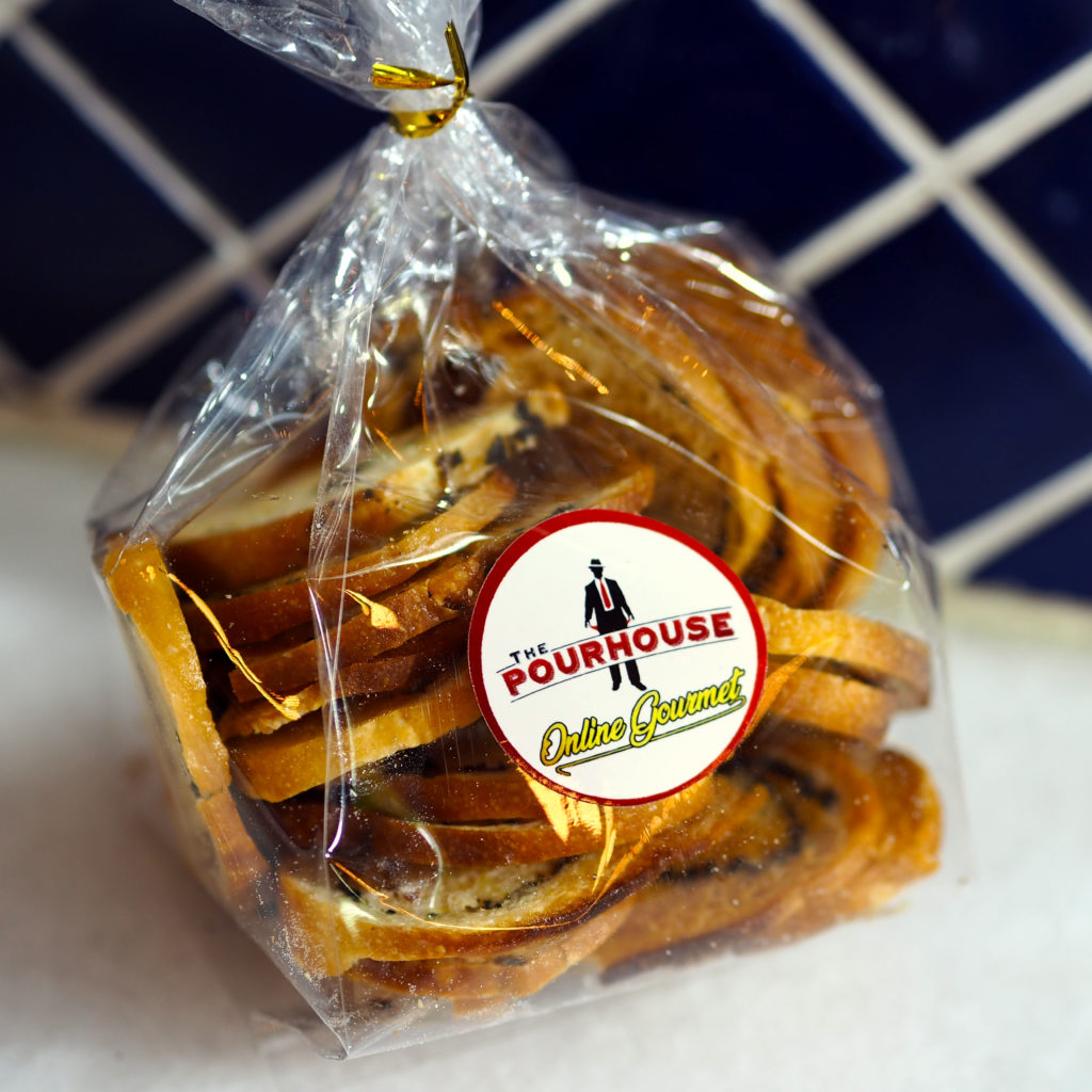 Sourdough Bread Crisps - The Pourhouse